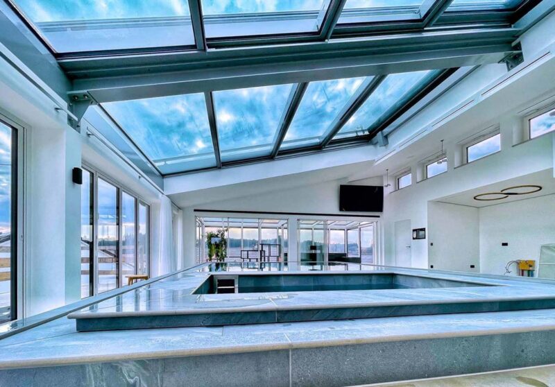 Retractable Glass Roof Systems | Modern Glass Rooms UK