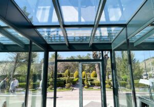 Fixed Glass Roof Pergola UK | Year-Round Cover | Veraforza