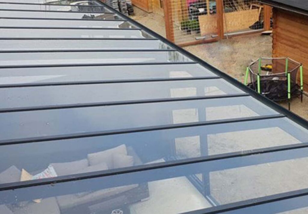 Fixed Glass Roof Pergola UK | Year-Round Cover | Veraforza