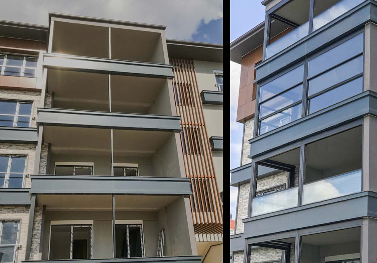 Guillotine Glazing System UK | Vertical Sliding Glass | Veraforza
